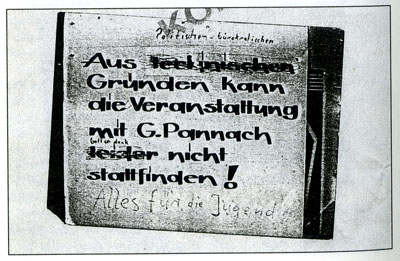 Schon 1974 bekommt Gerulf Pannach Auftrittsverbot. | Jugendopposition ...