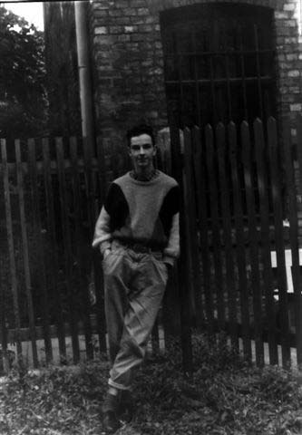 Frank Ebert in Halle, 1987. | Jugendopposition in der DDR