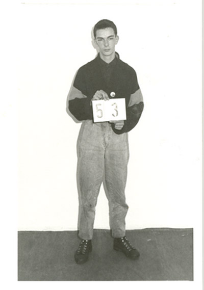 Erkennungsdienstliche Behandlung von Frank Ebert durch die ...